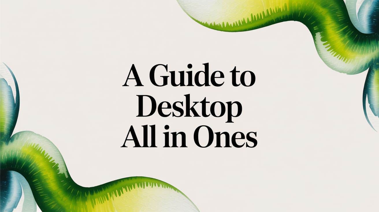 A Guide to Desktop All In Ones